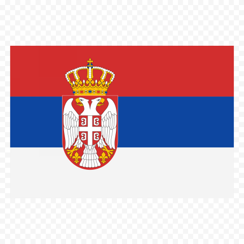 Official Serbia Flag PNG | Citypng