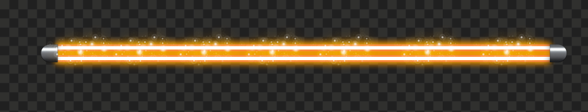 Orange Neon Line Light Led PNG | Citypng