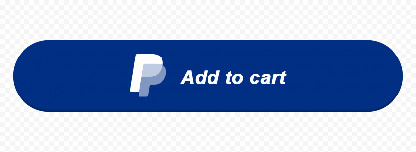 PayPal Add To Cart Blue Button HD PNG | Citypng
