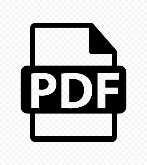 PDF File Document Black Icon PNG | Citypng