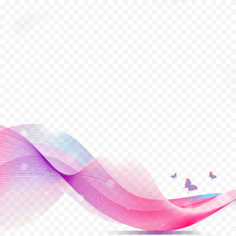 Pink & Purple Curved Lines Abstract | Citypng