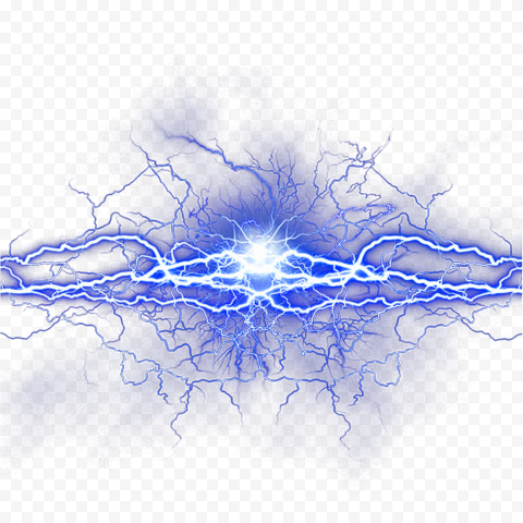 PNG Blue Thunder Lighting Effect | Citypng