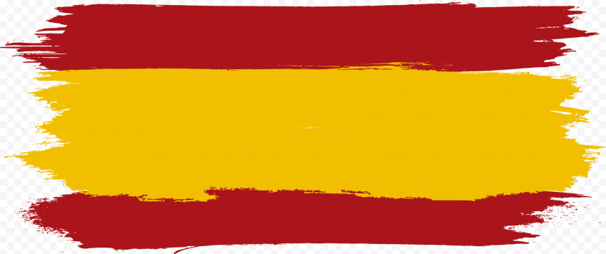 HD Waving Spain Flag Without Coat Of Arms PNG | Citypng