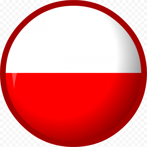 PNG Poland Glossy Illustration Round Flag Icon | Citypng