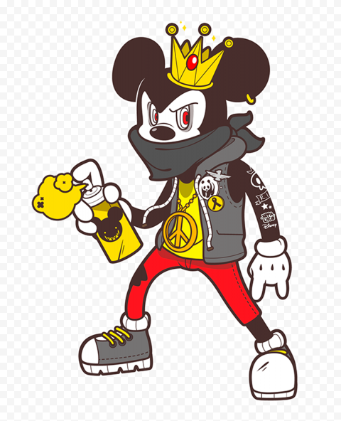 PNG Gangster Mickey Mouse Cartoon Character | Citypng