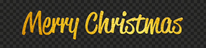 PNG Gold Merry Christmas Text Typography | Citypng
