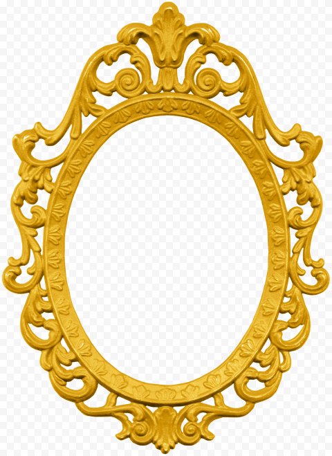 PNG Gold Vintage Mirror Frame | Citypng