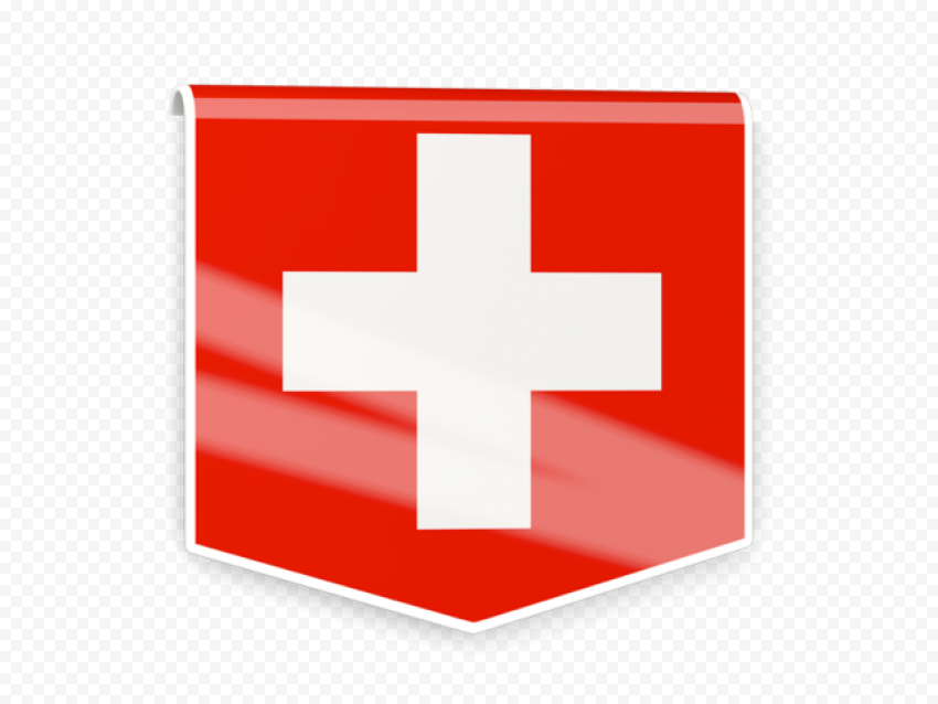 Square Switzerland Swiss Illustration Flag Icon | Citypng