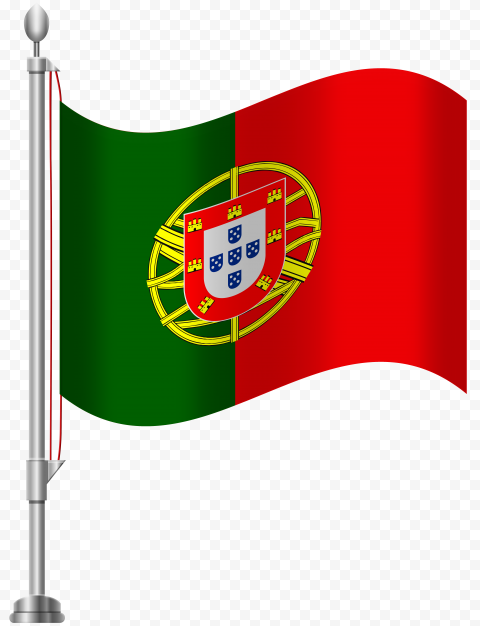 Illustration Mini Portugal Flag Pole | Citypng