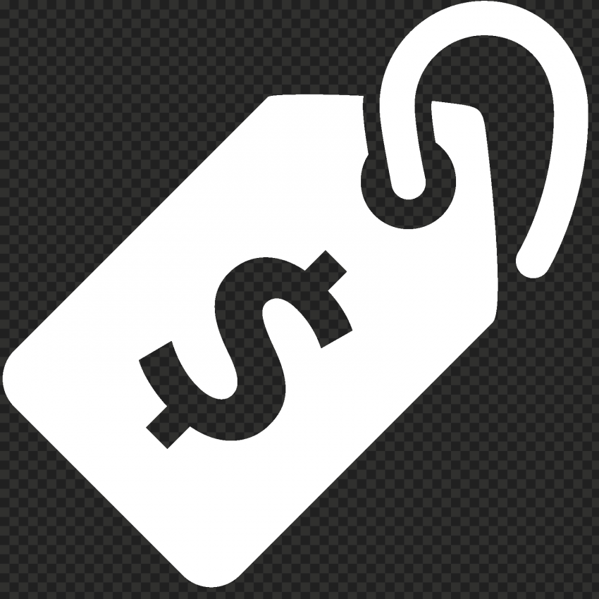 PNG Price Tag White Icon | Citypng