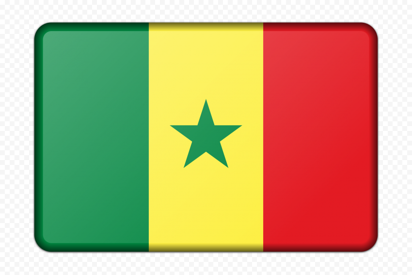PNG Senegal SEN Vector Flag Icon | Citypng