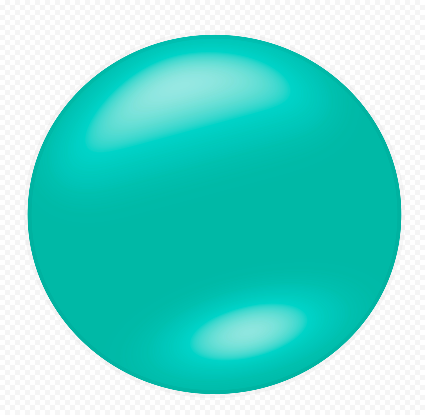 PNG Sphere Circle Button Blue Teal Color | Citypng