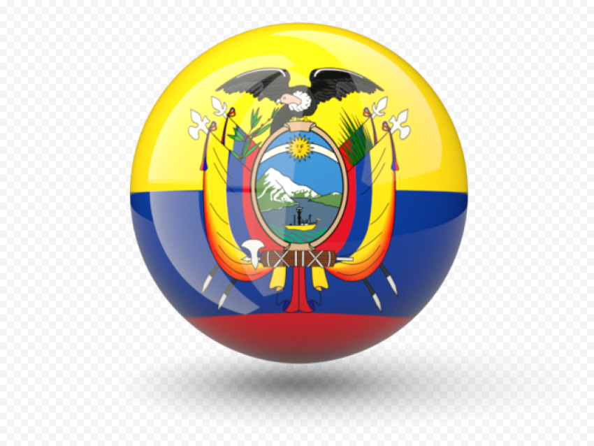 PNG Sphere Ecuador Flag Icon | Citypng