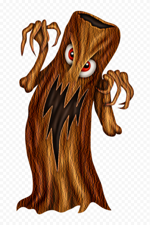 PNG Spooky Halloween Monster Tree Illustration Cartoon | Citypng