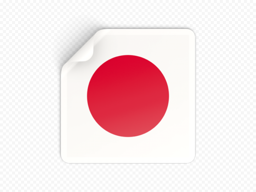 PNG Square Vector JPN Japan Flag Icon | Citypng