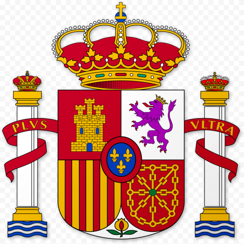 Black Spain Coat Of Arms Logo | Citypng
