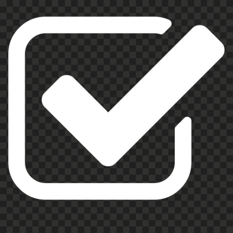 Transparent Check Mark Box