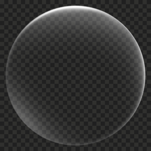 PNG White Round Soap Bubble | Citypng