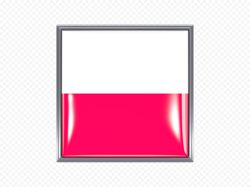 POL Square Flag Button Icon PNG | Citypng