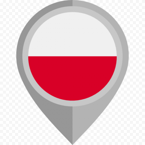 Poland Map Pin Flag icon PNG | Citypng