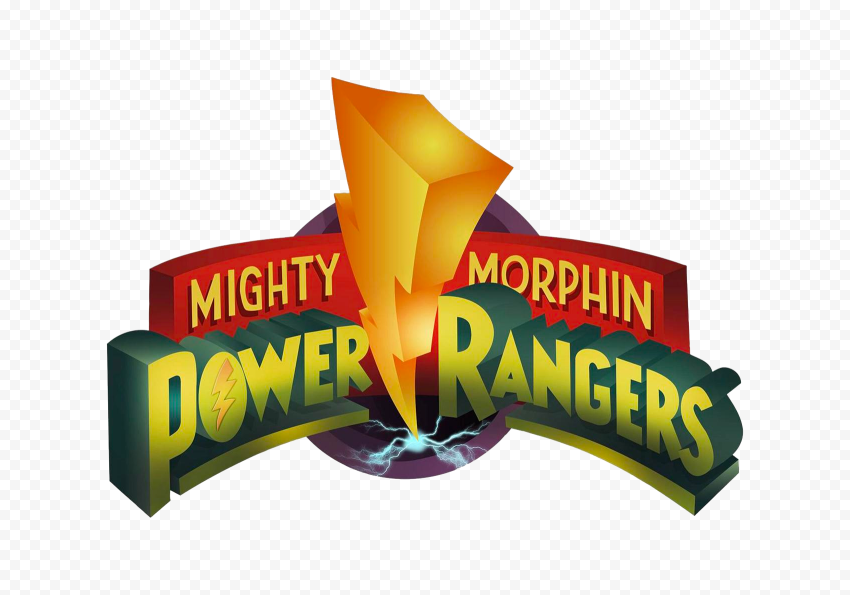 Mighty Morphin Power Rangers Logo Png