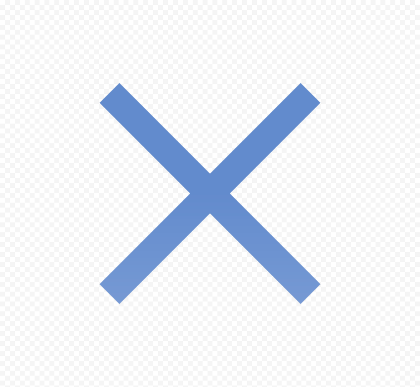 PS Controller Cross X Button Icon PNG | Citypng
