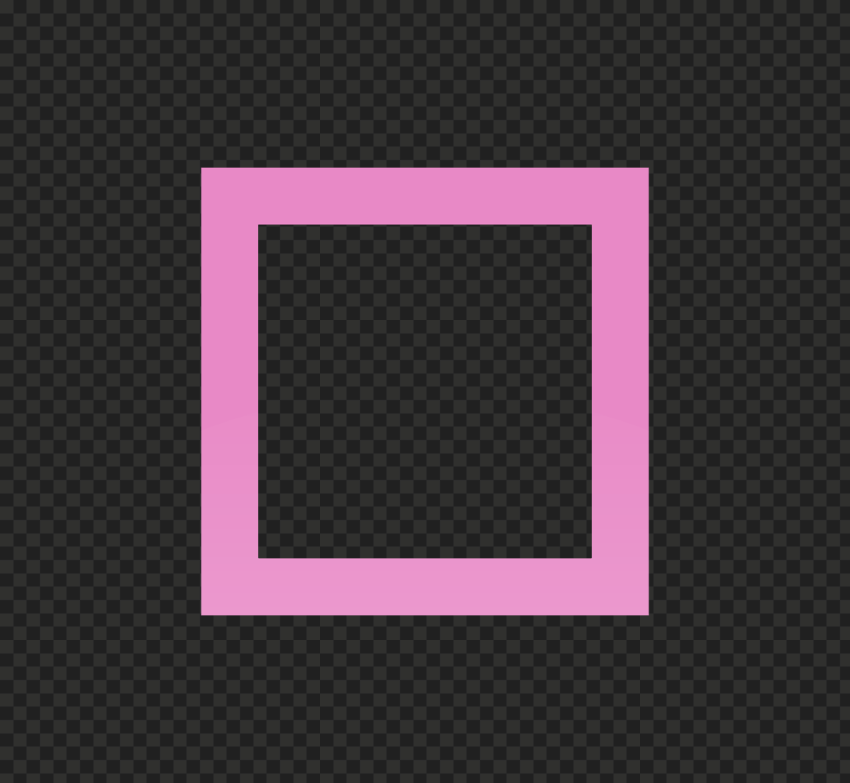 PS Controller Square Pink Button Icon HD PNG | Citypng