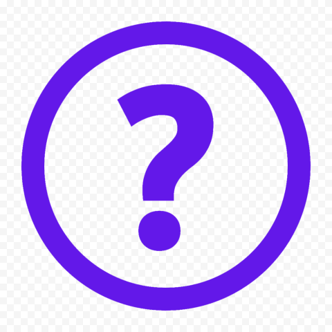 Purple Circle Round Question Mark Icon PNG IMG | Citypng