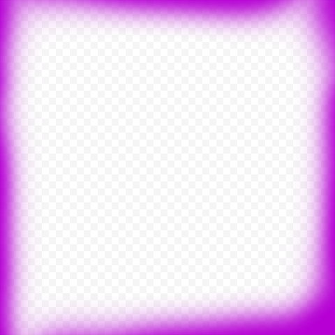 Purple Glowing Blurry Square Frame PNG | Citypng