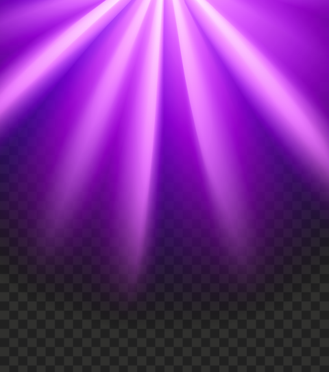 Purple Sun Rays Light Effect Transparent PNG | Citypng