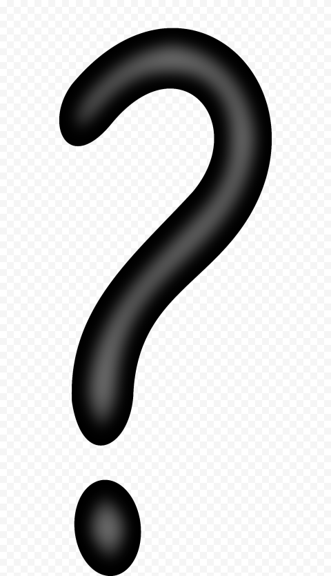 Question Mark Black Icon Symbol Sign PNG | Citypng