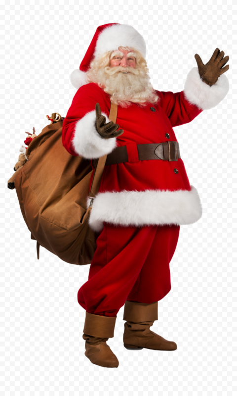 Real Santa Png