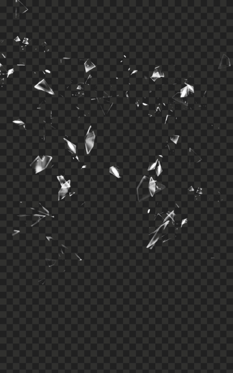 Realistic Broken Shattered Glass Splash Effect PNG | Citypng