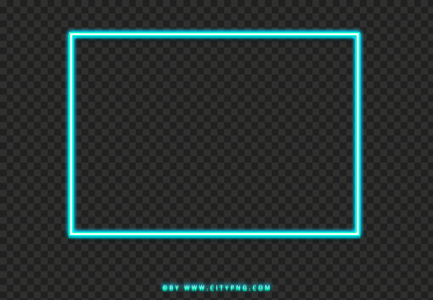 Grunge Rectangle Blue Frame PNG Image | Citypng