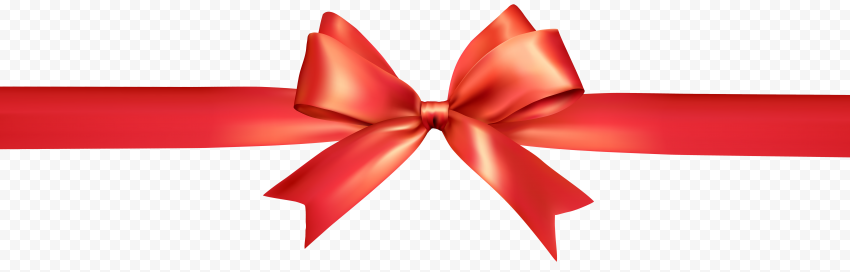 Red Bow Ribbon Tie HD PNG | Citypng