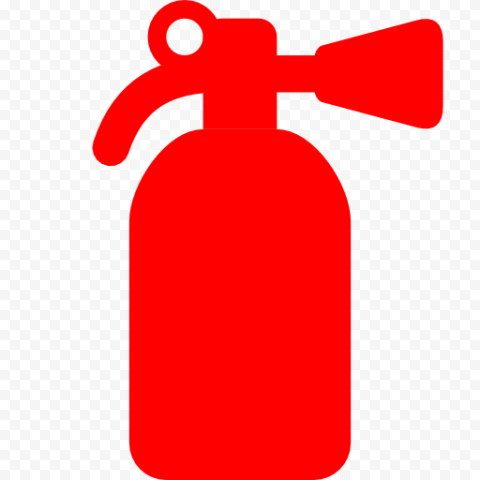 Red Fire Extinguishers Icon Transparent Background | Citypng