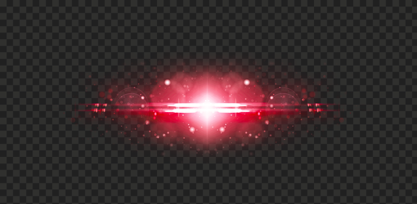 Red Lens Flare Light Effect PNG Image | Citypng