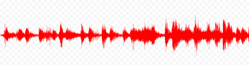 Red Music Wave Sound Waves Rhythm | Citypng