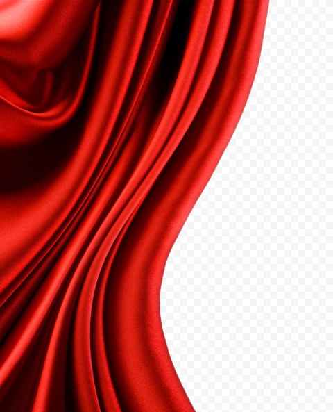 Red Silk Curtain Transparent Background | Citypng