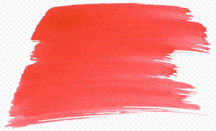 Red Watercolor Brush PNG | Citypng