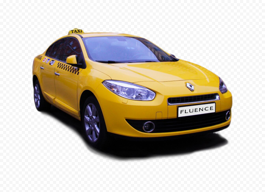 Renault Fluence Taxi Cab Car PNG Image | Citypng