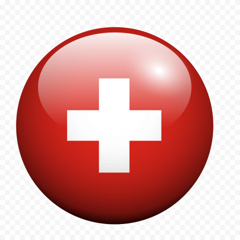Round Circle Switzerland Swiss Flag Icon | Citypng
