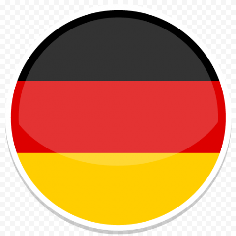 Round German Flag Icon FREE PNG | Citypng