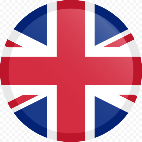 Round Vector United Kingdom Uk Flag Badge PNG | Citypng