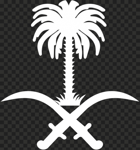 Saudi Arabia White Emblem Logo PNG | Citypng