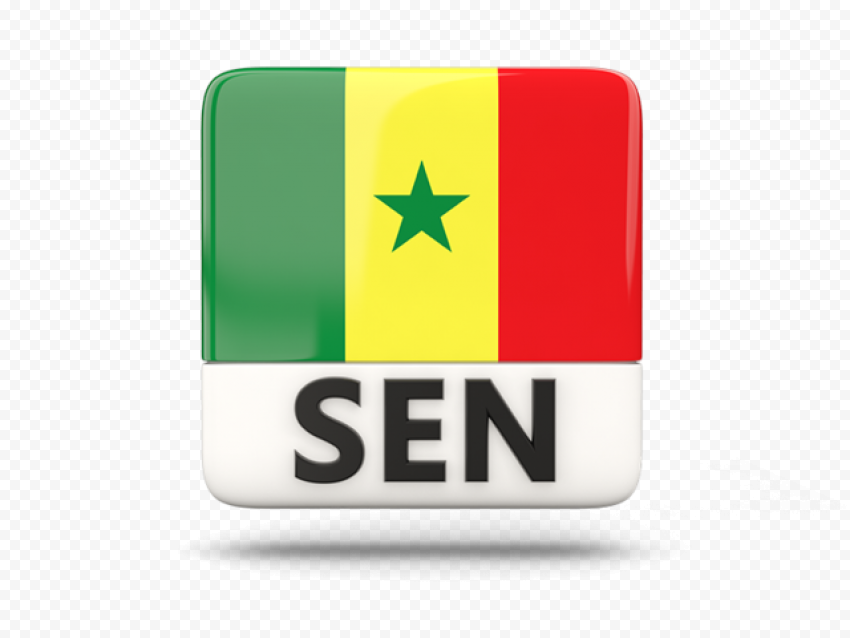 PNG Senegal Flat Flag Icon | Citypng