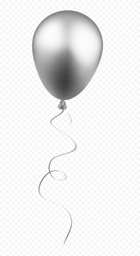Silver Balloon Fly Up Download PNG | Citypng