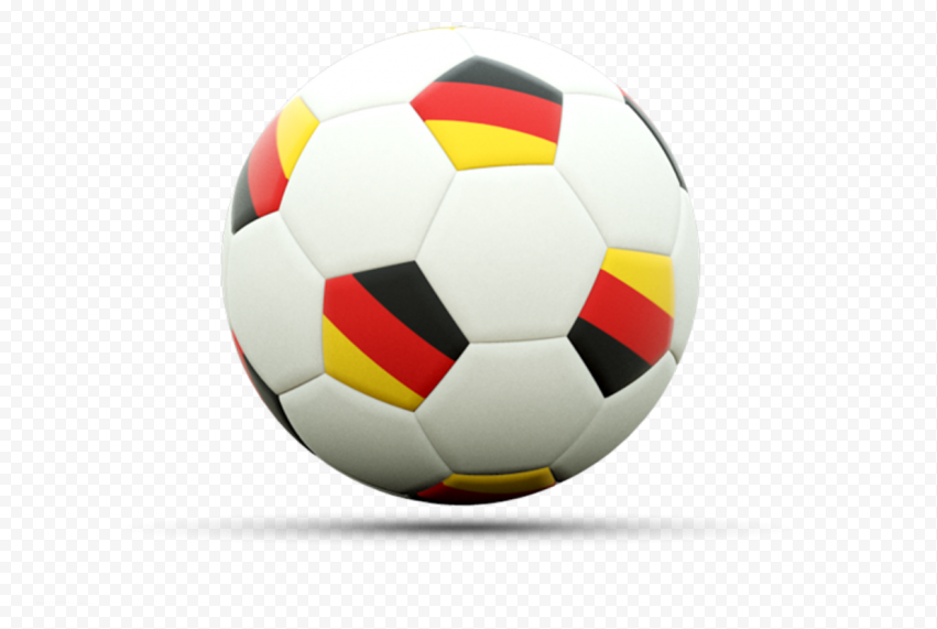 Soccer Football Ball With Germany Flags HD PNG | Citypng