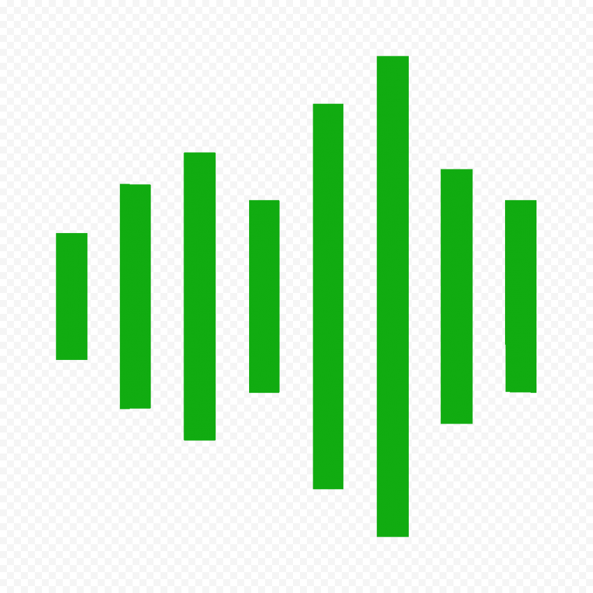 Sound Wave Green Icon | Citypng