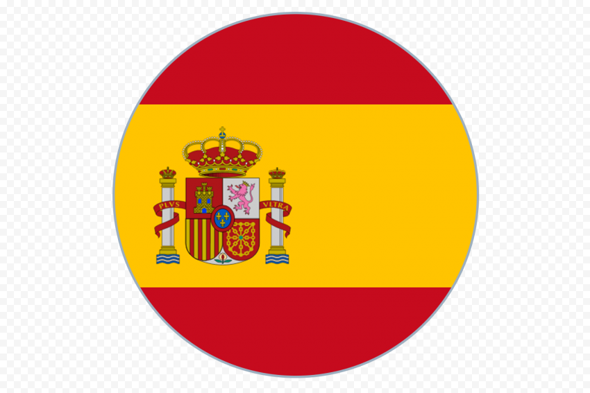 Flat Spain Flag Icon PNG | Citypng